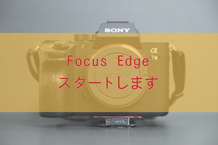 心機一転、「Focus Edge」という新しいサイトをはじめました｜Focus Edge（フォーカスエッジ）